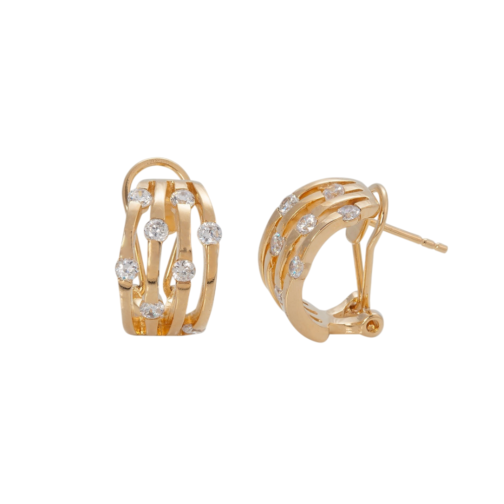 BRINCO VIDAL & VIDAL EM BRONZE COM BANHO DE OUR 18K